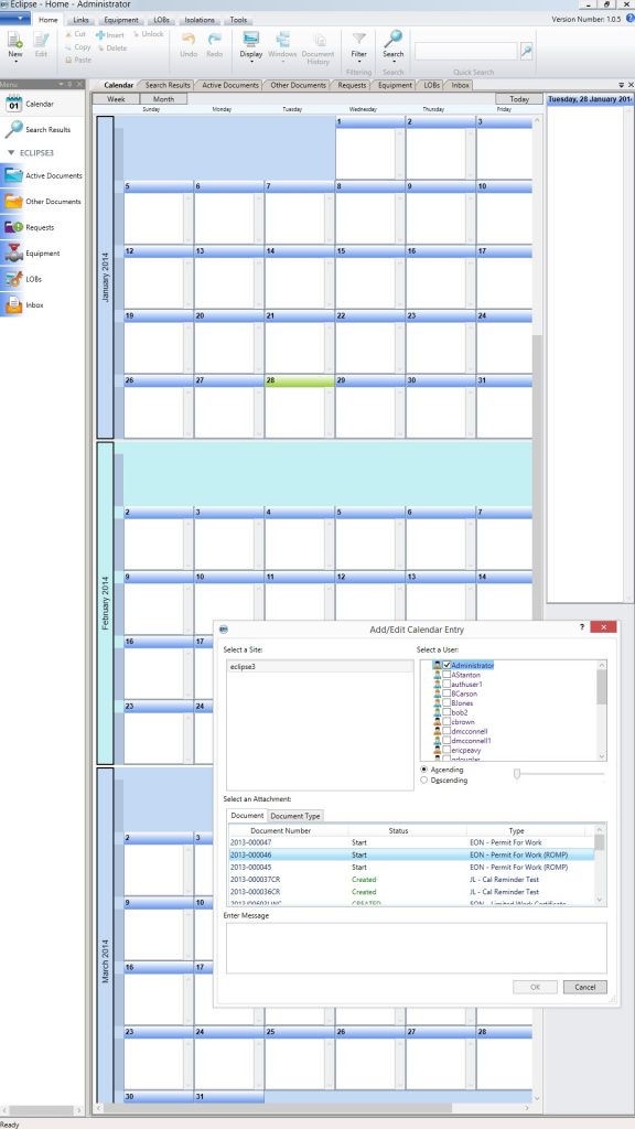 Scheduler (Portrait) | Nisoft