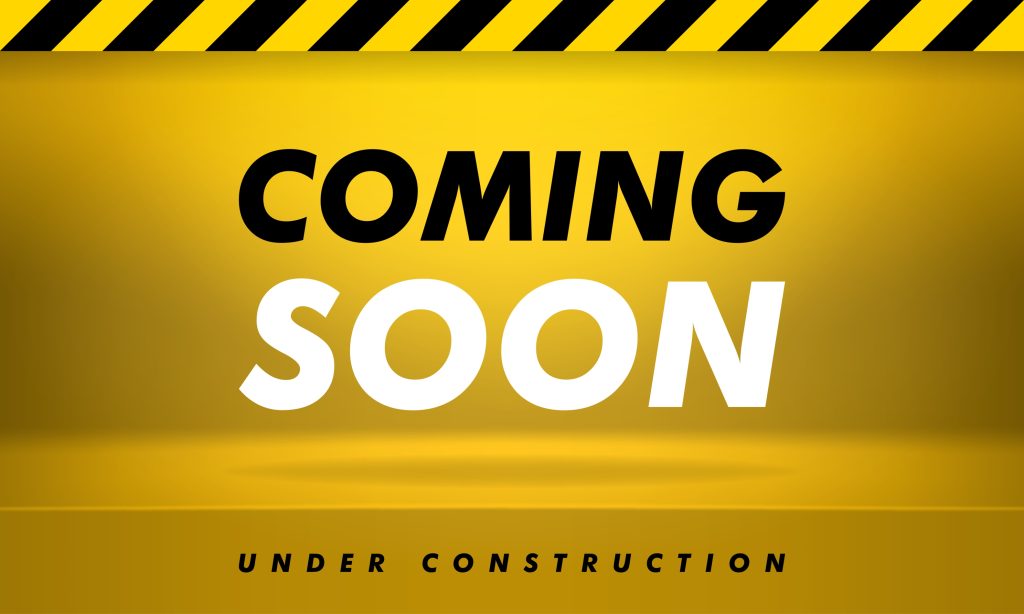 Coming,Soon,,Under,Construction.,Modern,Illustration.,Yellow,Banner,With,Lettering, | Nisoft